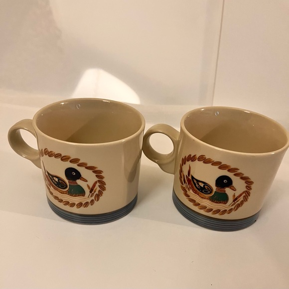 Epoch | Dining | Vintage Set Of 4 Mallard Duck Coffee Cups Epoch Korea ...